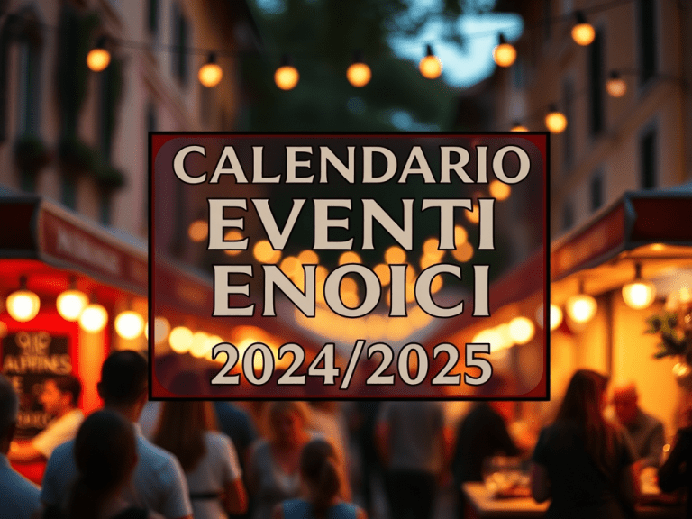 Calendario eventi enoici e fiere del vino stagione 2024/2025 – Wine Blog Roll – Il Blog del Vino ...